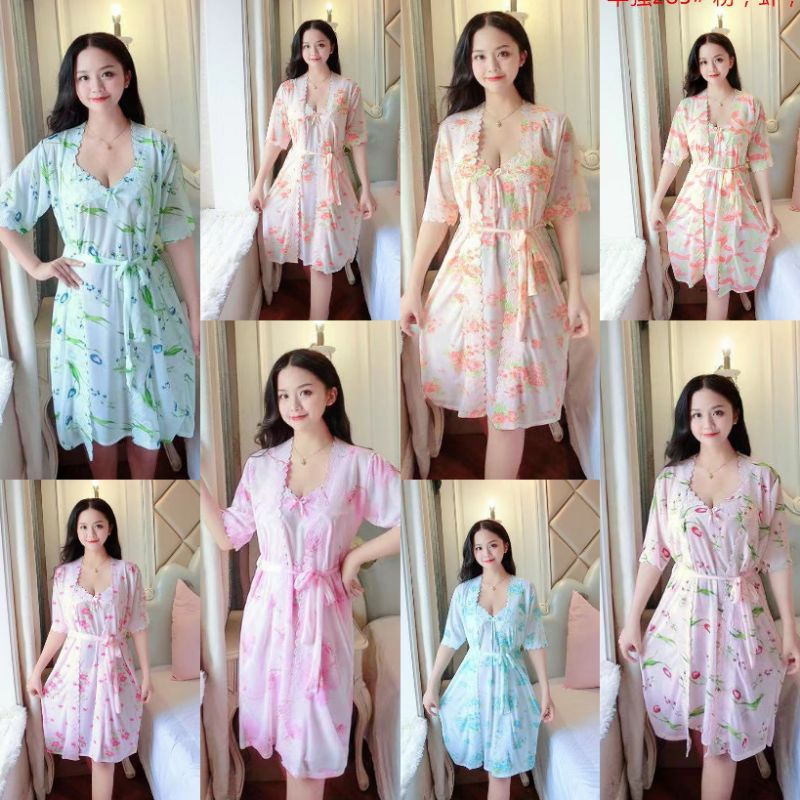 Jual Rulif Kimono Daster Sexy Kimono Sexy Daster Sexy Pond Kimono Silk Pond Importdaster