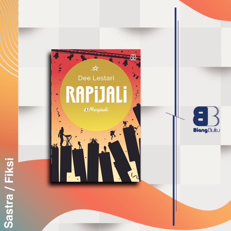 Jual Buku Novel Rapijali 2 Dewi Lestari Original Bentang Pustaka ...