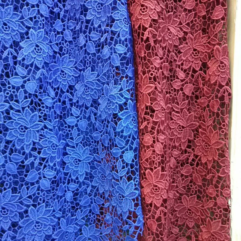 Jual Kain Brokat Prada Grade A (per setengah meter) | Shopee Indonesia