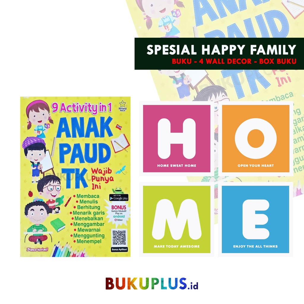 Jual 9 ACTIVITY IN 1 ANAK PAUD TK WAJIB PUNYA INI - Bianca Novianti ...