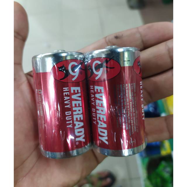 Jual Baterai Eveready D Size Heavy Duty (Ukuran besar isi 2pcs ...