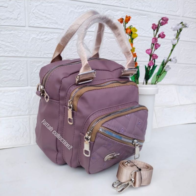 Jual Tas chibao, 4ruang terbaru bahan parasut ukuran 21x21cm | Shopee ...