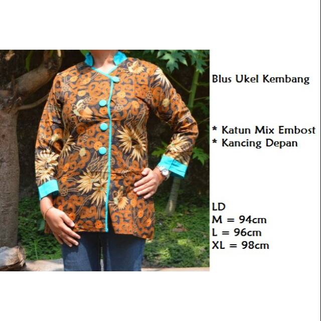 Jual BLUS BATIK UKEL KEMBANG | Shopee Indonesia