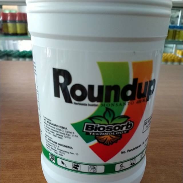 Jual PEMBASMI RUMPUT LIAR. /HERBISIDA ROUND UP 200 ML | Shopee Indonesia