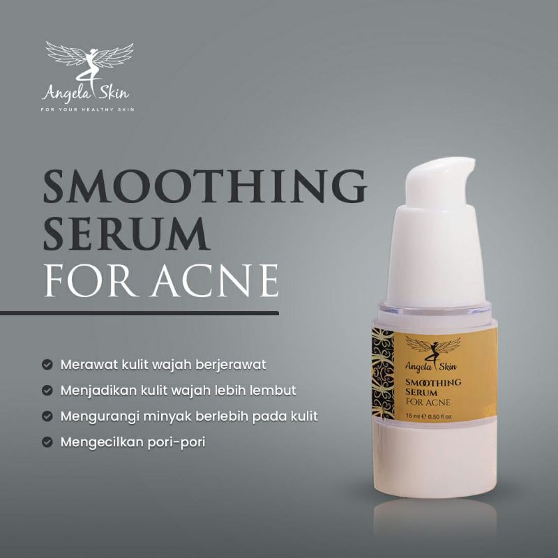 Jual Angela Skin Smoothing Serum for Acne | Shopee Indonesia