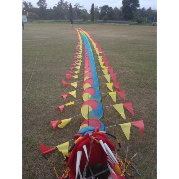 Jual Layangan Naga dm 25 Fullset. layangan naga mini. layangan naga ...