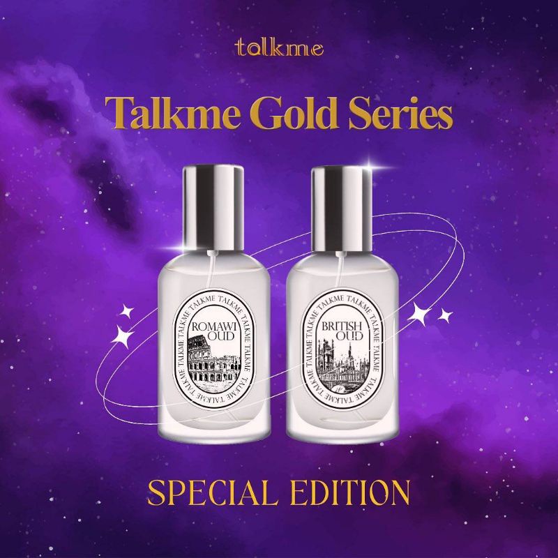 Jual TALKME GOLD SERIES PARFUM VIRAL//PARFUM BPOM//PARFUM TAHAN LAMA ...