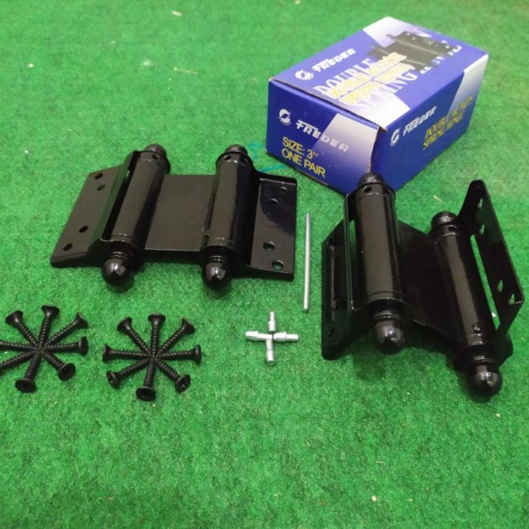 Jual [KODE VJ0FQ] Engsel Pintu Koboi DUA 2 arah bolak balik 3" inch ...