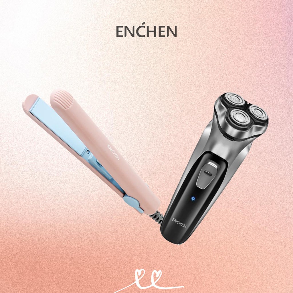 Jual Enchen Blackstone Electric Shaver + Enchen EH1002 Hair Straightener | Shopee Indonesia