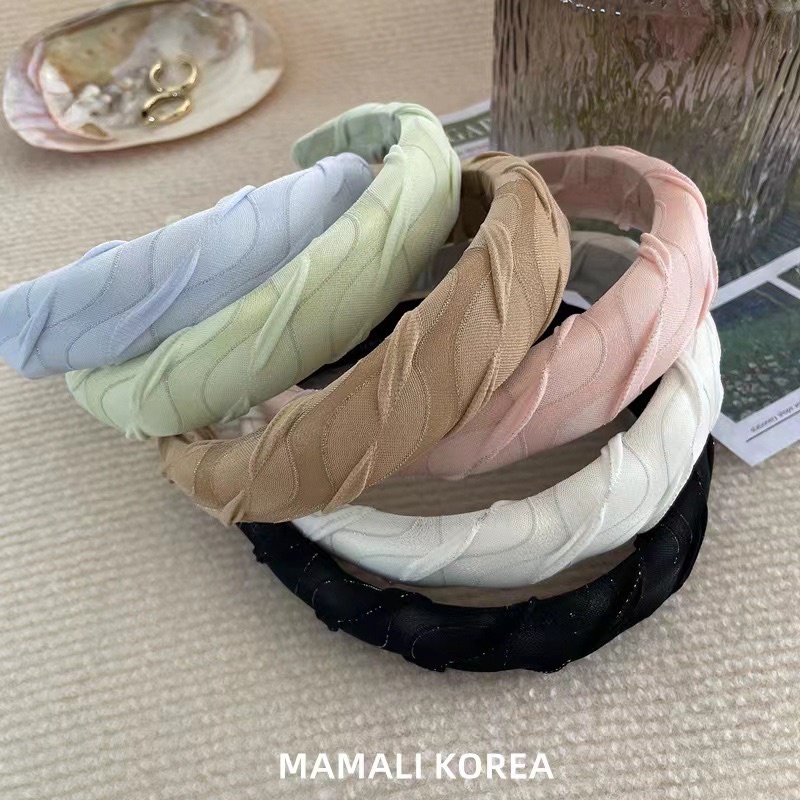 Jual Town Shell FAZA korean headband / bando korea tebal lebar / bando ...