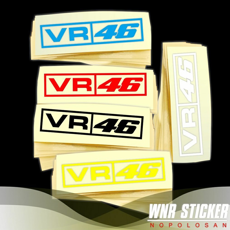 Jual Stiker VR46 Variasi helm Motor | Shopee Indonesia