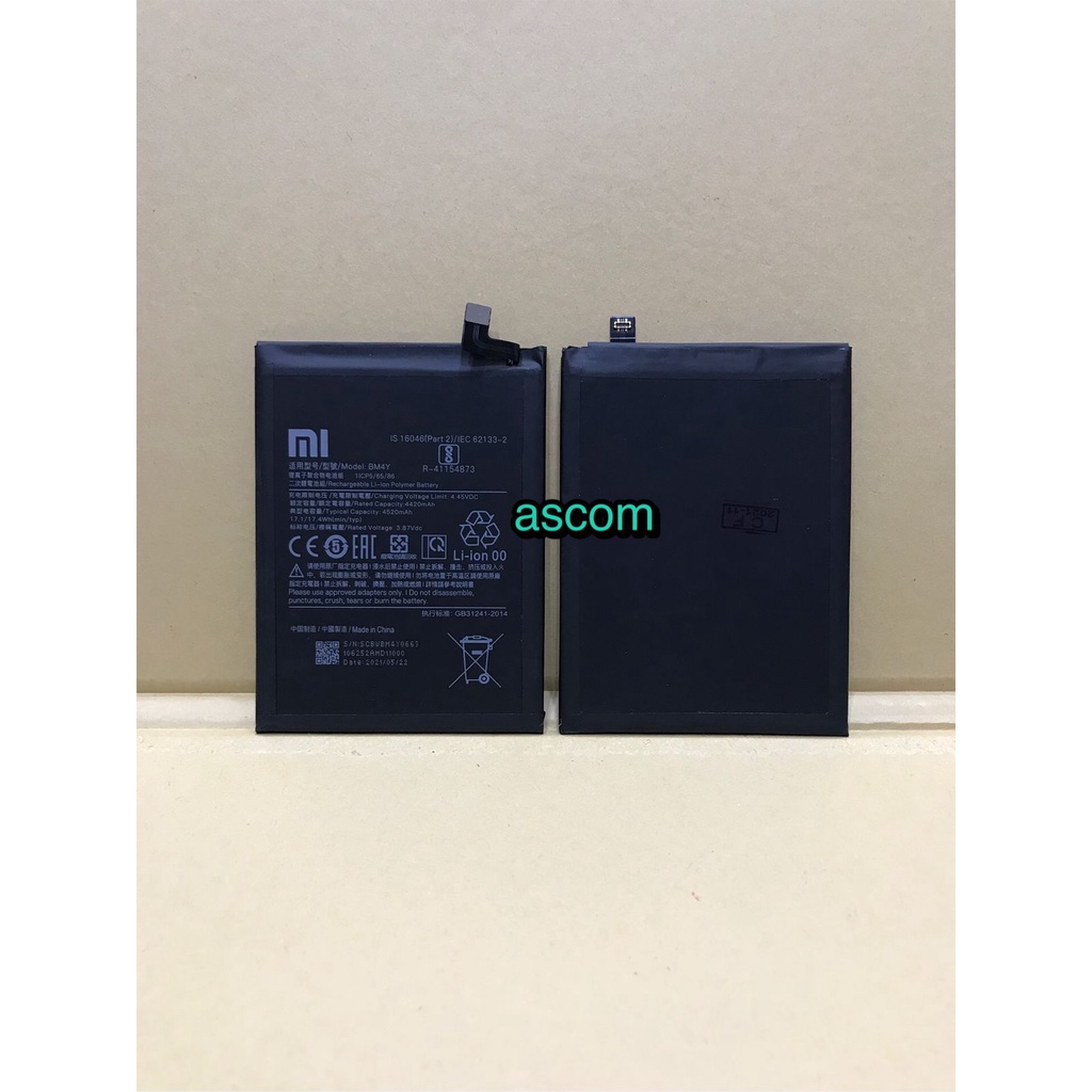 Jual Battery Xiaomi BM-4Y ORI | Baterai Xiaomi Poco F3 | Poco F3 Pro ...