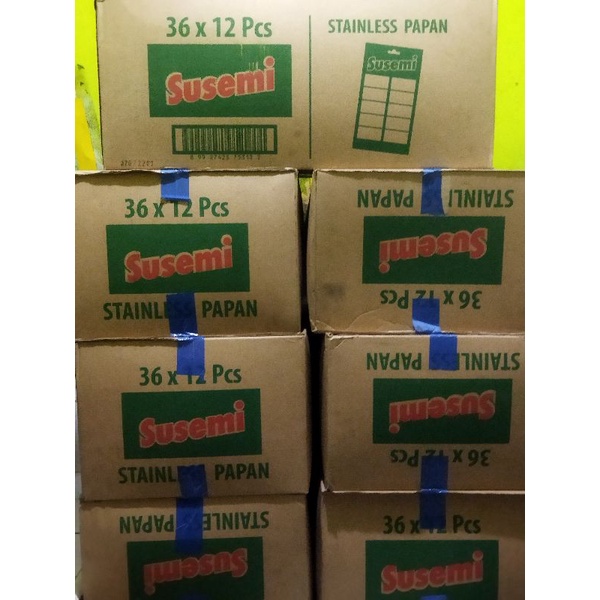 Jual susemi sabut stainless 1 dus / 36 lsn /432pcs susemi stainless ...