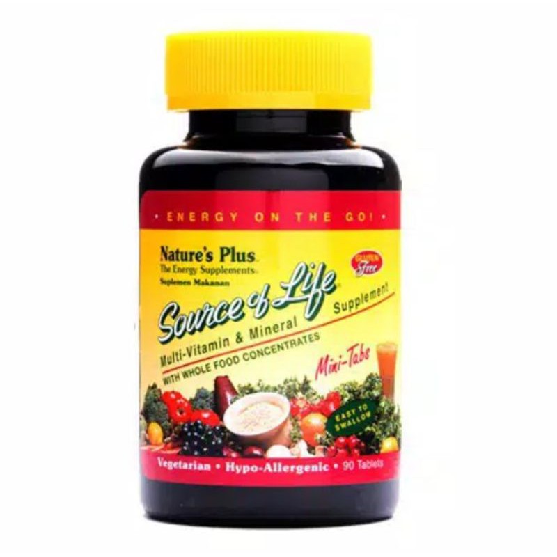 Jual SOL MINI TABS 90 Tab MULTIVITAMIN dan MINERAL LENGKAP | Shopee ...