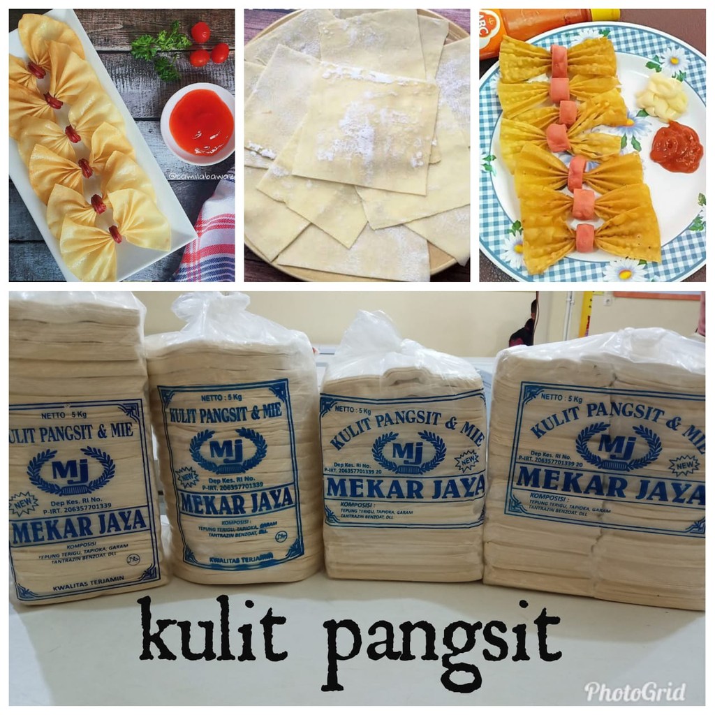 Jual Kulit Pangsit Mekar Jaya(untuk siomay juga bisa) | Shopee Indonesia