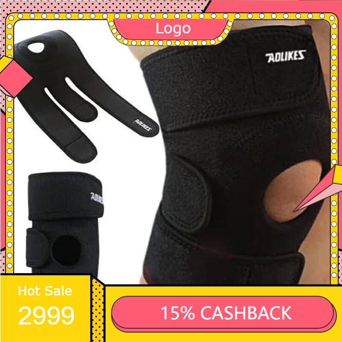 Jual Kneepad Aolikes 3Strap Adjustable 7616 Aolikes Pelindung Deker ...