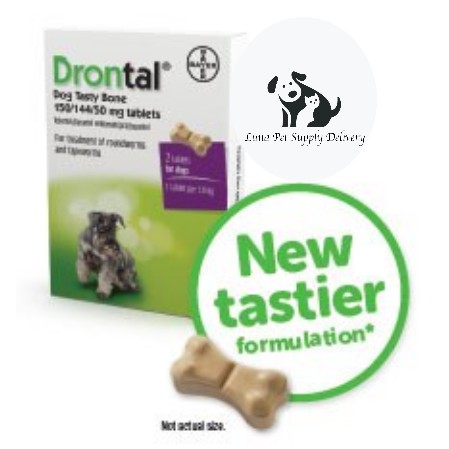 Jual Obat Cacing Anjing Drontal Dog Bayer 1 TAB Bayer yg ASLI Bentuk ...