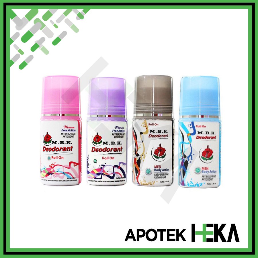 Jual MBK Deodoran Roll On 40 ml - Penghilang Bau Badan (BANDUNG ...