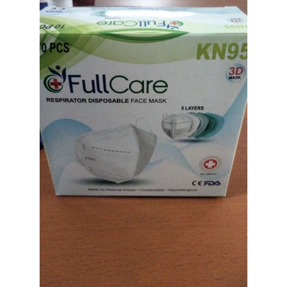 Jual Masker KN95 Full Care 5 ply isi 10 pcs | Shopee Indonesia