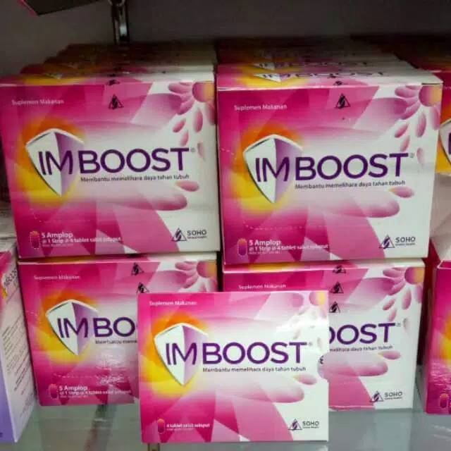 Jual Imboost tablet isi 4 tablet atau box | Shopee Indonesia