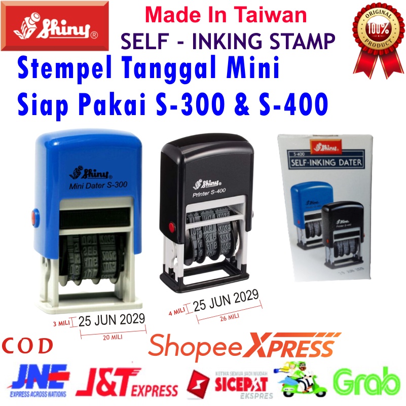 Jual SETEMPEL STEMPEL CAP TANGGAL KANTOR TOKO SHINY RETURE EXPIRED DATE ...
