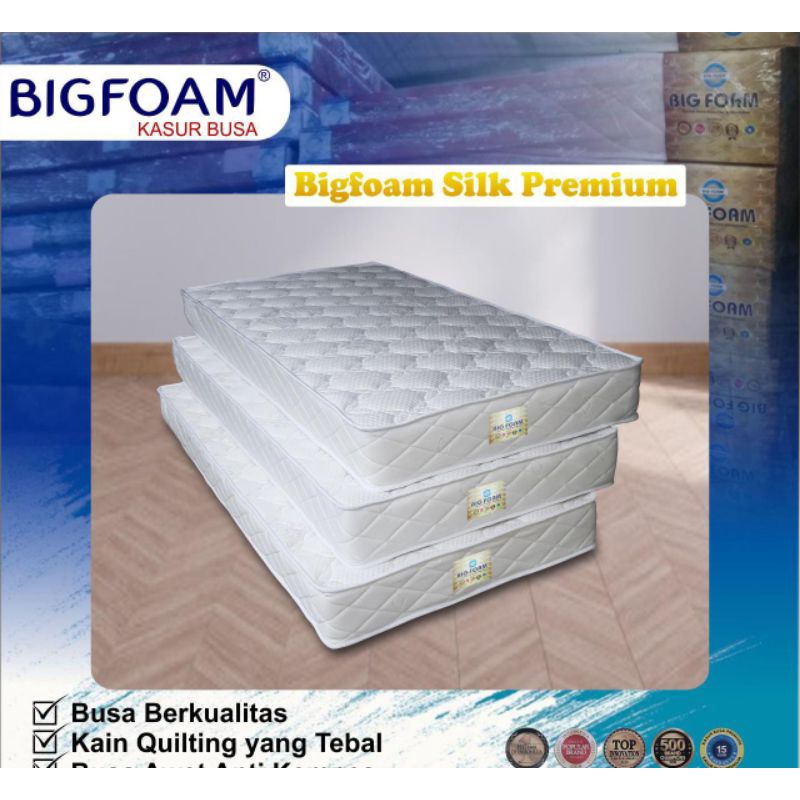 Jual BIGFOAM KASUR BUSA SILK PREMIUM UK 90X200 | Shopee Indonesia