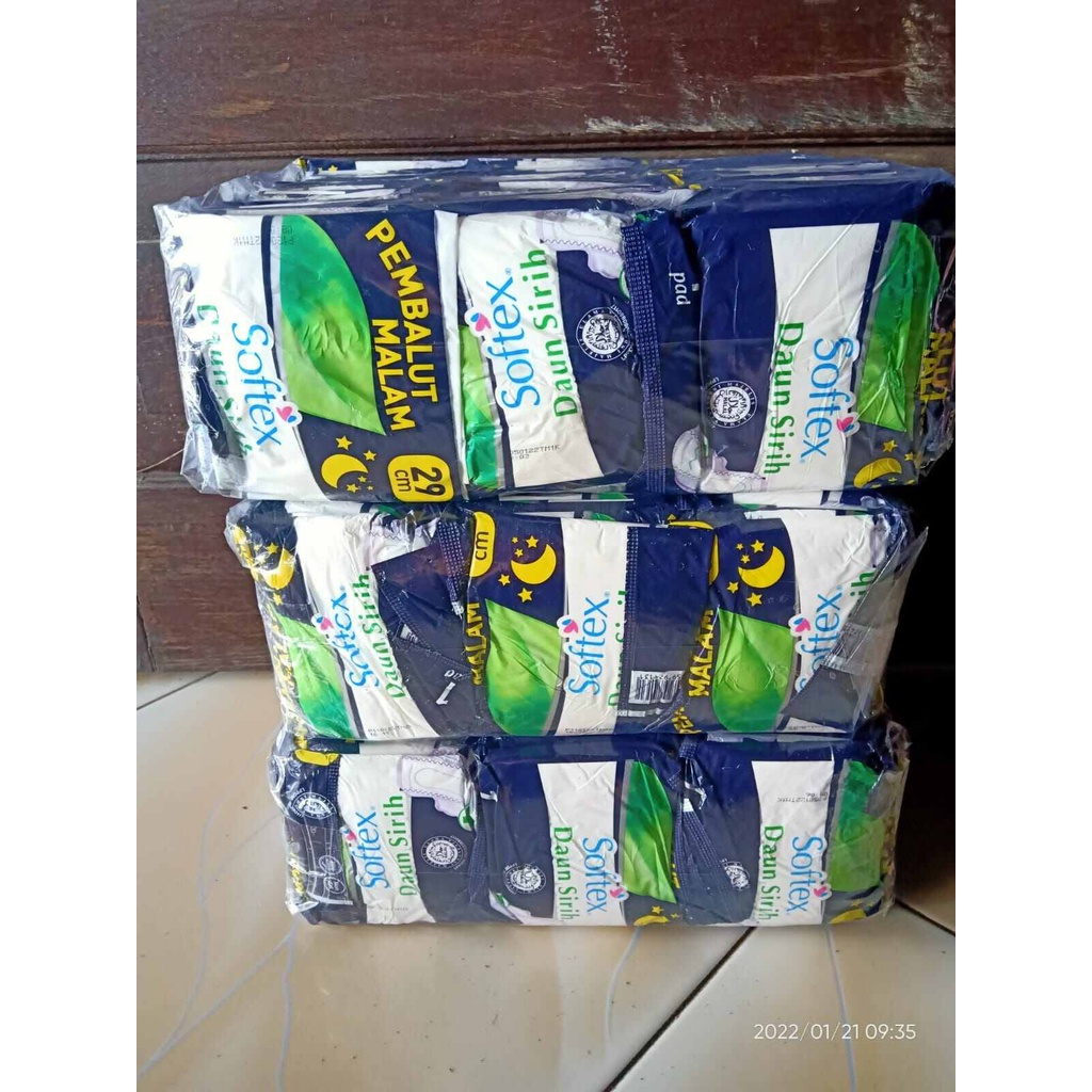 Jual SOFTEX DAUN SIRIH NIGHT 10 SACHET | Shopee Indonesia