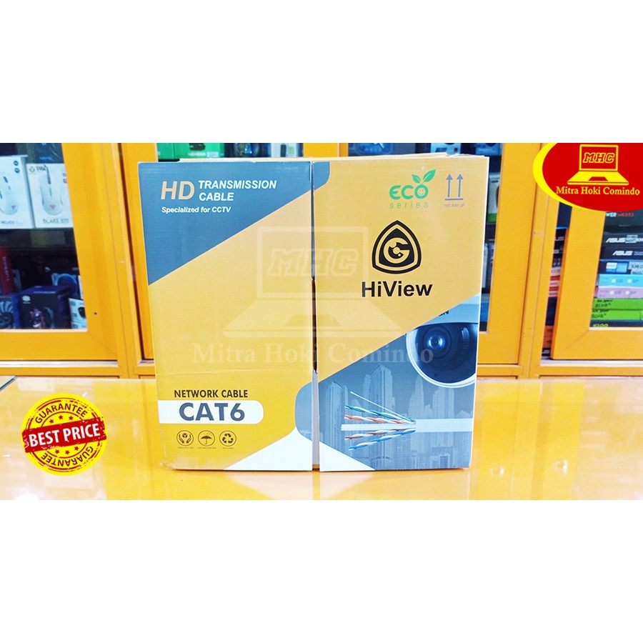 Jual KABEL CCTV HIVIEW RG59 300M PLUS POWER PUTIH | Shopee Indonesia