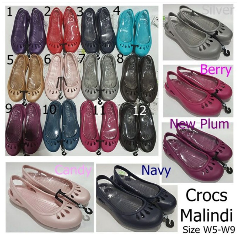 Jual SEPATU SANDAL CEWEK MURAH ORIGINAL CROCS MALINDI W5-W9 | Shopee Indonesia
