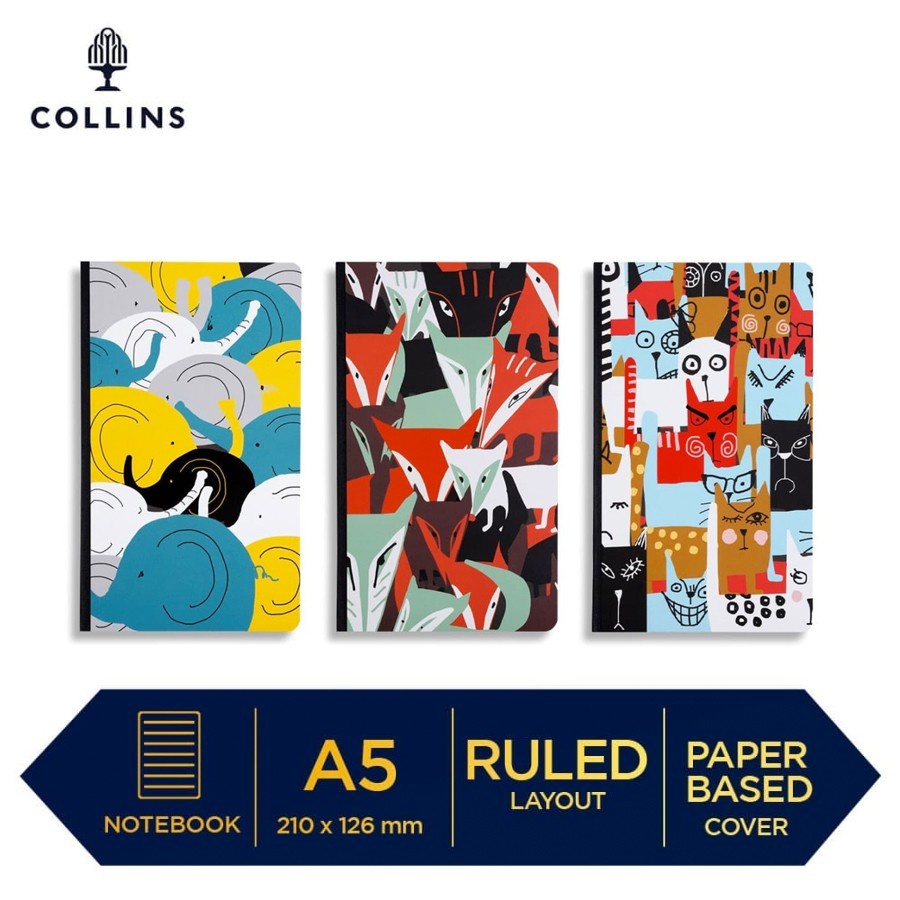 Jual Collins Notebook Maru A5 Slim Ruled Buku Agenda Jurnal Planner ...