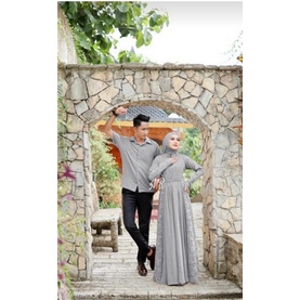 Jual Gamis Couple Brukat Pasangan Terbaru 2022 Modis Couple Aldiano Suami Istri Remaja Modern ...