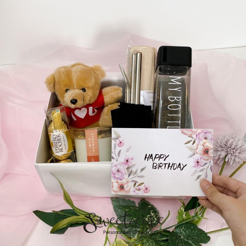 Jual Gift Box Package 295-Paket Hampers 295 - Cute Birthday Giftbox ...