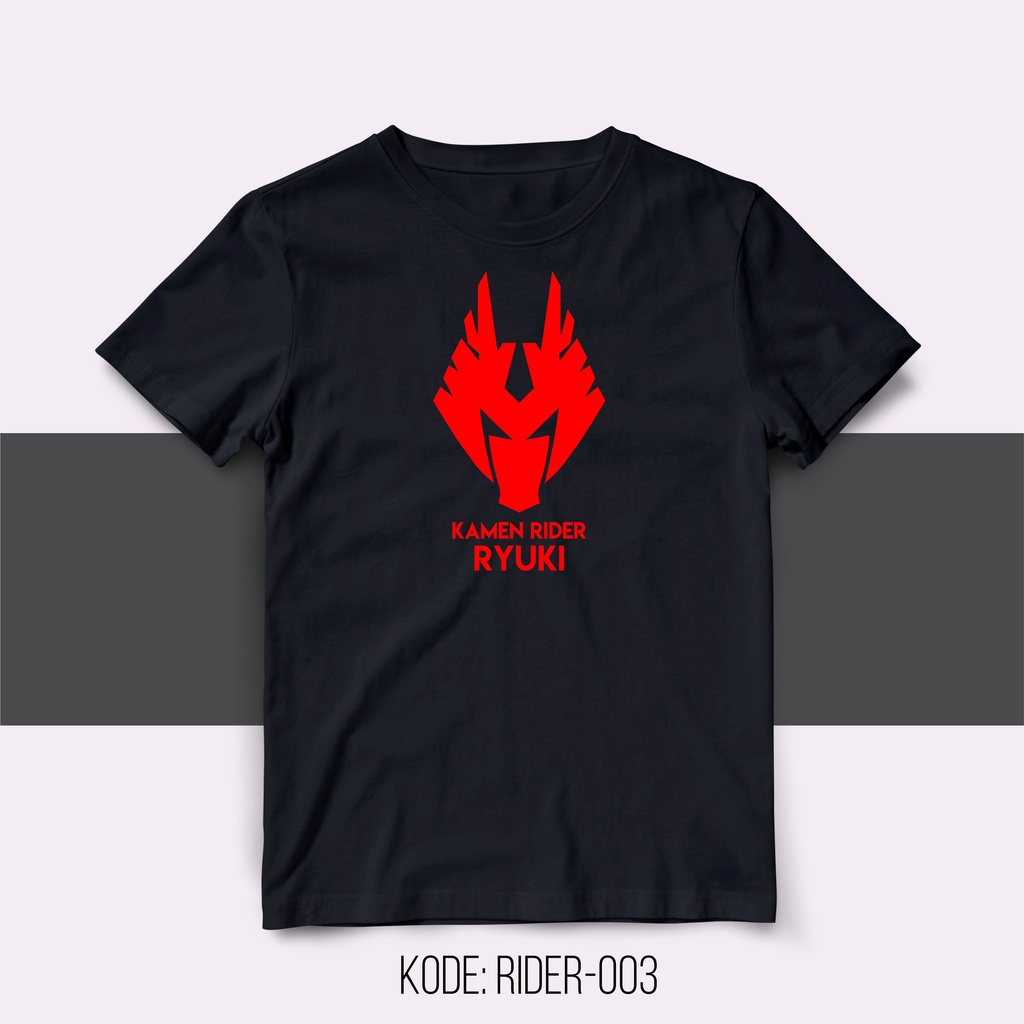 Jual BAJU KAOS ATASAN PRIA KAMEN RIDER – RYUKI | Shopee Indonesia