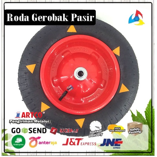 Jual Roda Gerobak Pasir Artco Ban Hidup + Velg | Shopee Indonesia