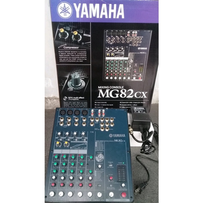 Jual Mixer Yamaha MG82 CX (8 Channel) | Shopee Indonesia