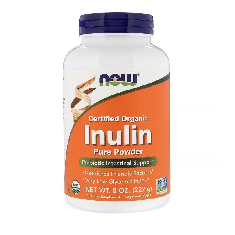 Jual NOW Organic Inulin Prebiotic Pure Powder 227g | Shopee Indonesia