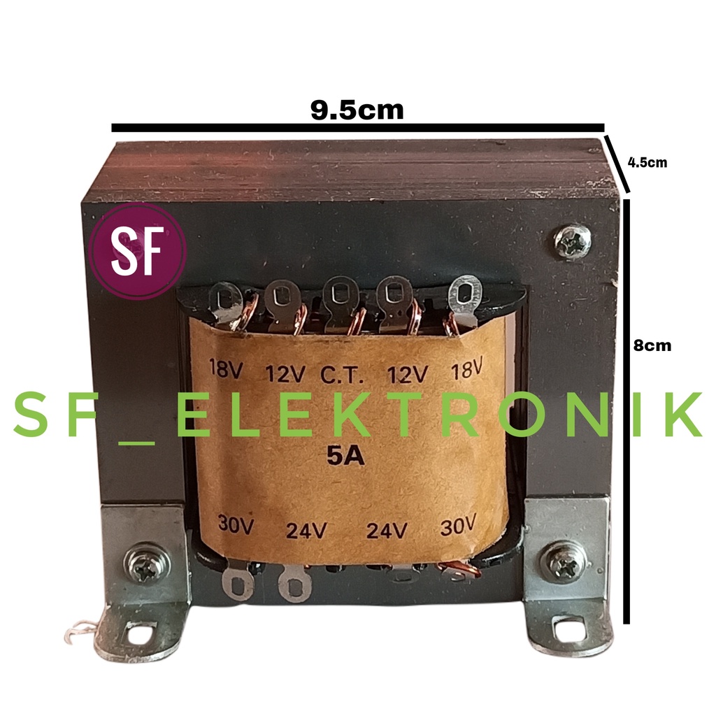 Jual Trafo Transformator 5A CT 30V Merk SANKEN | Shopee Indonesia