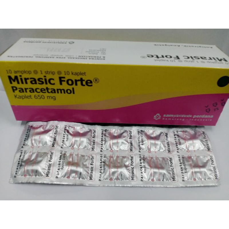 Jual Mirasic Forte 10's/strip | Shopee Indonesia