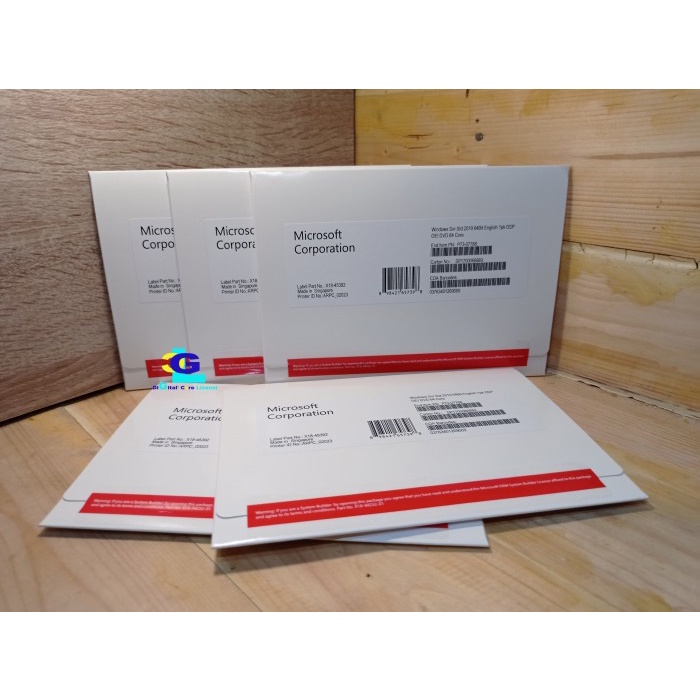 Jual Windows Server 2019 Standard Fullpack 64 Core Original Software ...