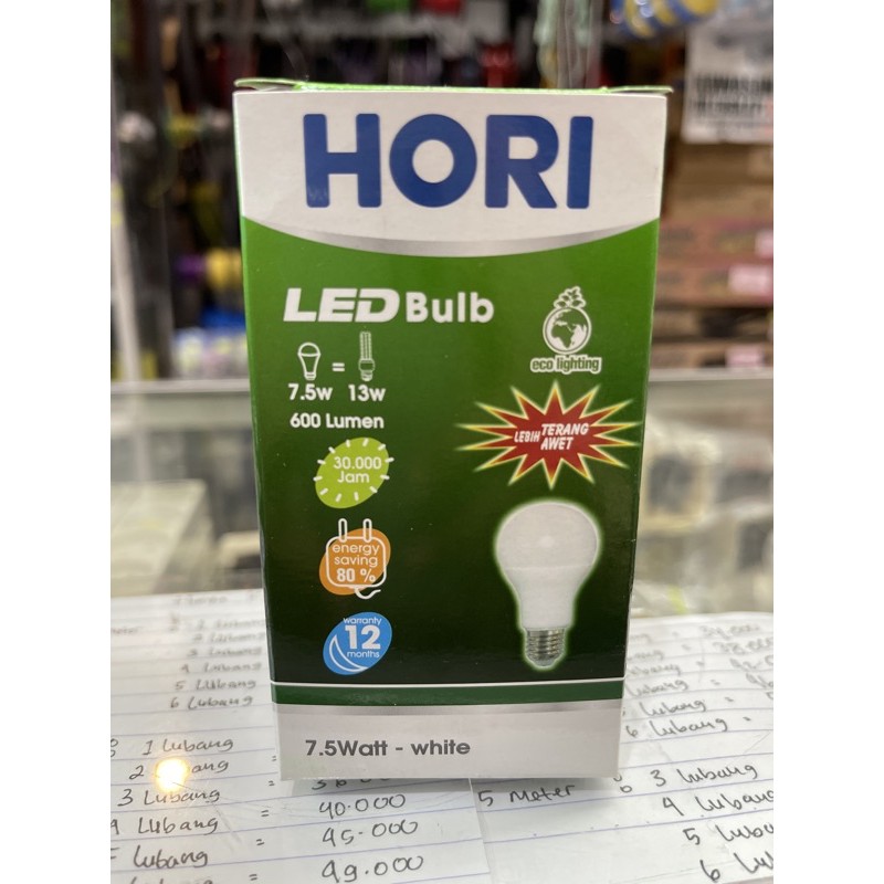 Jual Lampu LED HORI 7,5 watt Putih | Shopee Indonesia