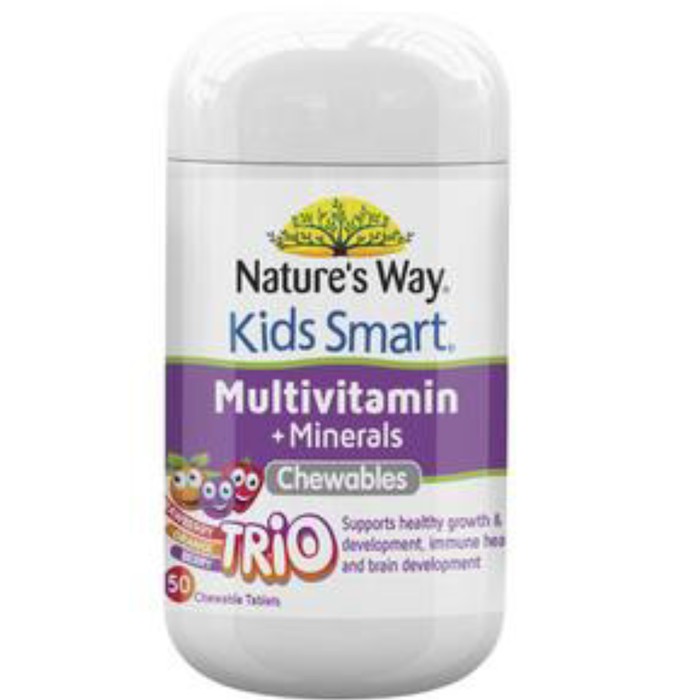 Jual Nature's Way Kids Smart Multivitamin + Minerals 50 Chewable ...