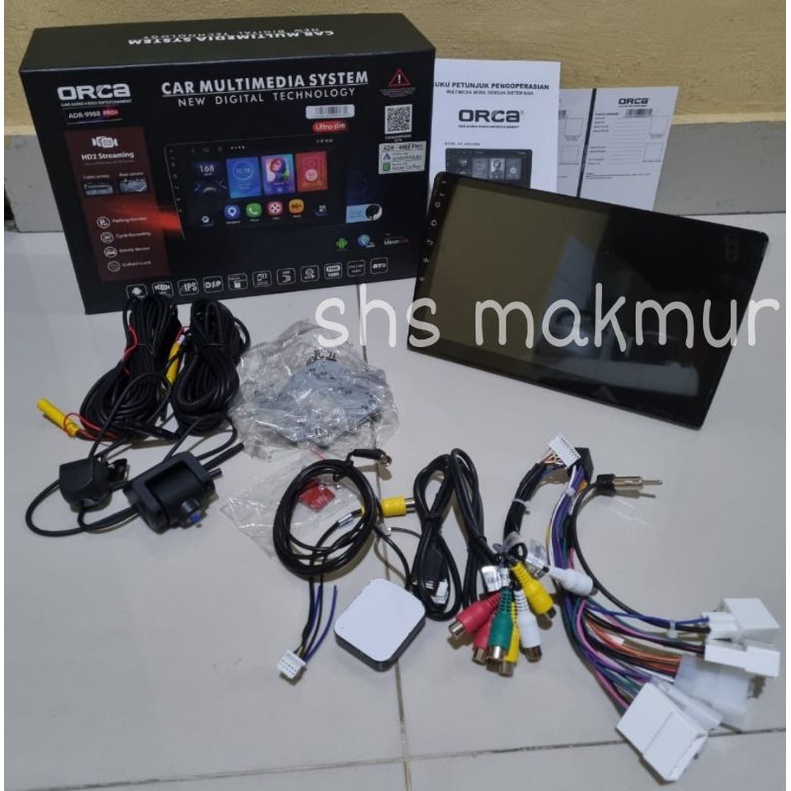 Jual ORCA 9988 PRO+ plus DVR / head unit android auto carplay orca pro+ ...