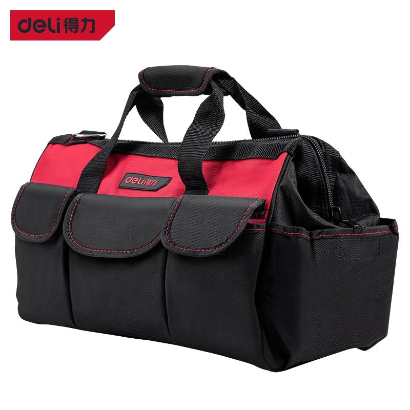 Jual Deli Tool Bags / Tas Perkakas 16 Kapasitas Besar Alat Perkakas ...