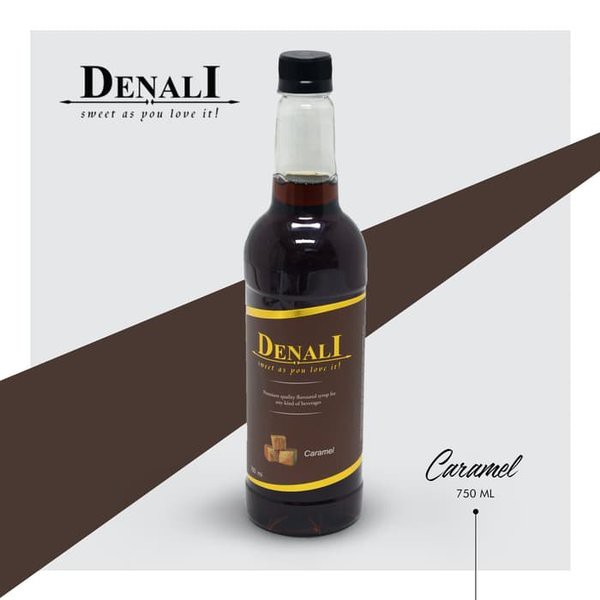 Jual DENALI SYRUP RASA CARAMEL 750ml | Shopee Indonesia