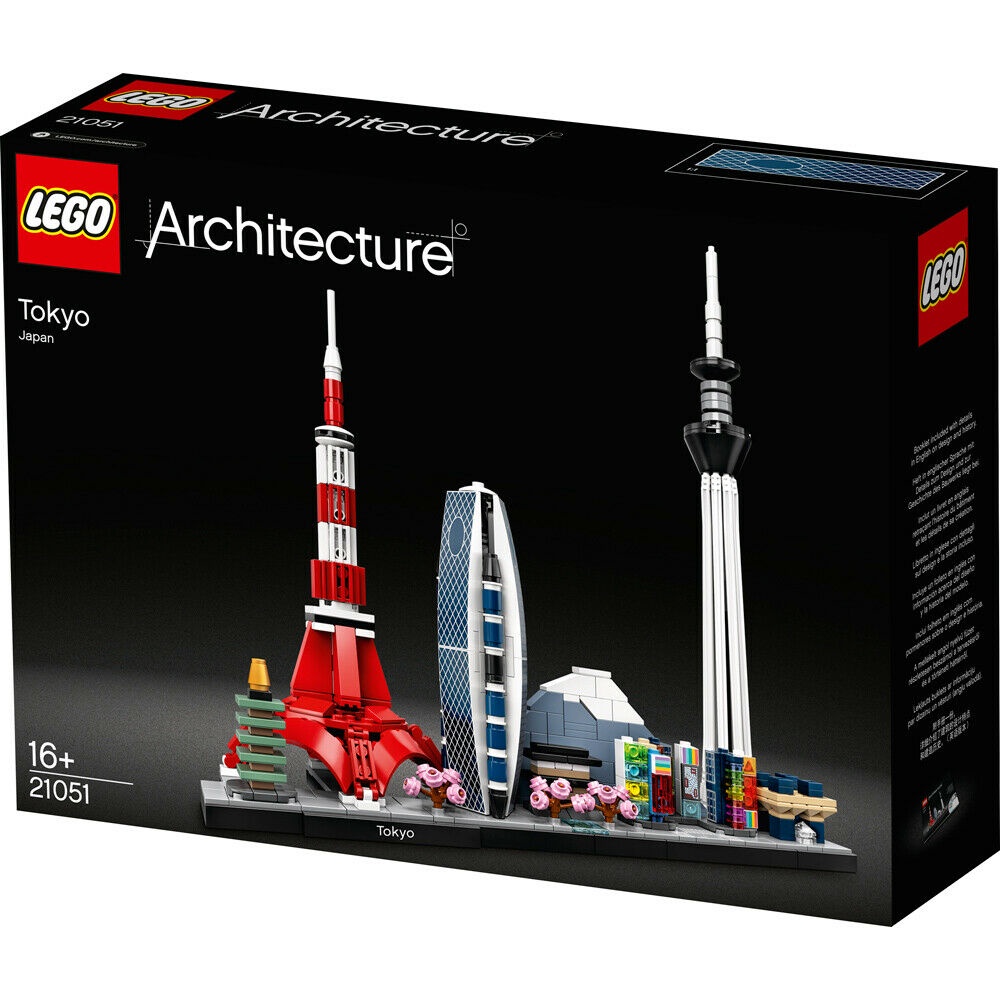 Jual LEGO Architecture - 21051 Tokyo Set Landmark Town Japan City ...
