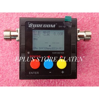 Jual Surecom SW-102 Digital Meter VHF UHF SWR 125-525Mhz power meter ...