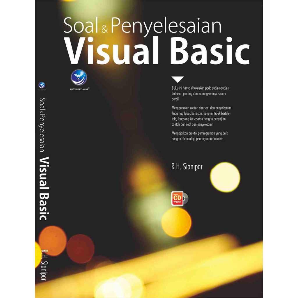 Jual BUKU ILMU KOMPUTER- Soal Dan Penyelesaian Visual Basic+Cd | Shopee Indonesia