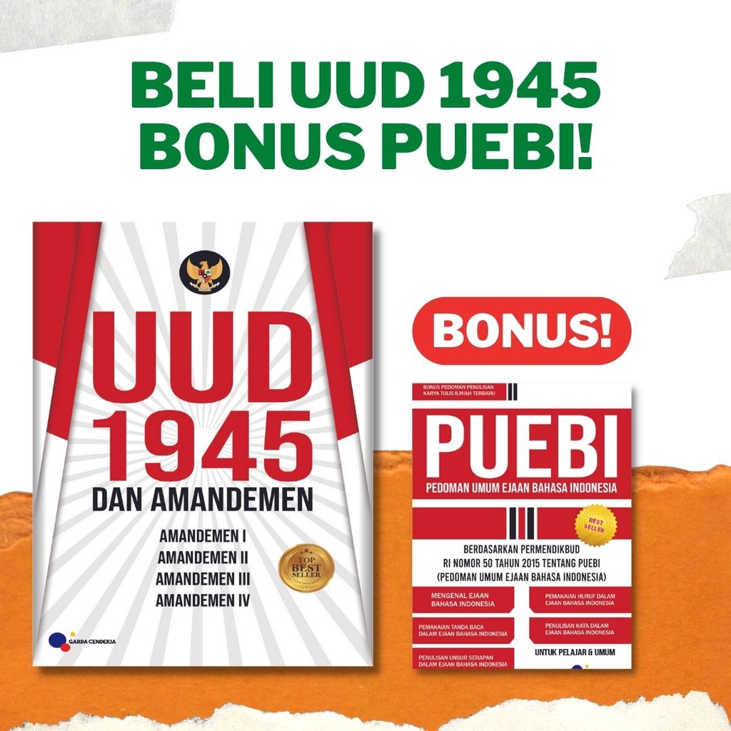 Jual Buku Uud 1945 Dan Amandemen Shopee Indonesia 