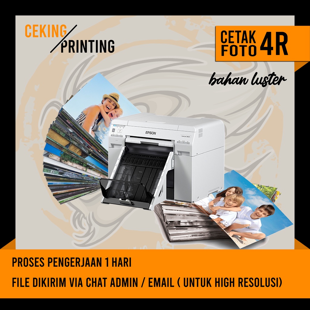 Jual CETAK FOTO 4R | ANTI AIR DAN JAMUR | Shopee Indonesia