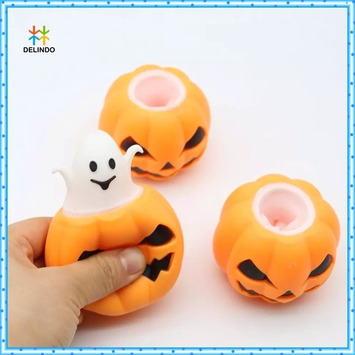 Jual Mainan Squishy Labu Hantu Ghost Halloween Cup Fidget Toys Anak Lucu - Halloween Ghost ...